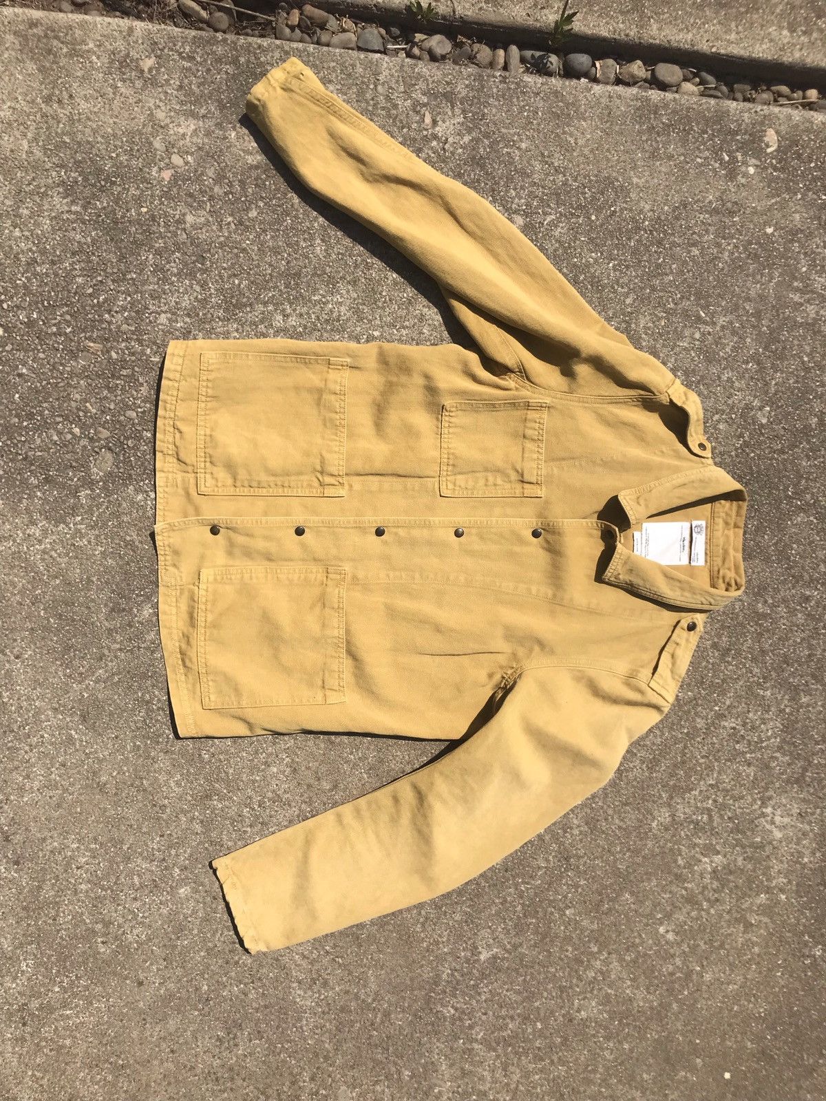 Visvim Yellow Visvim Chore Jacket | Grailed