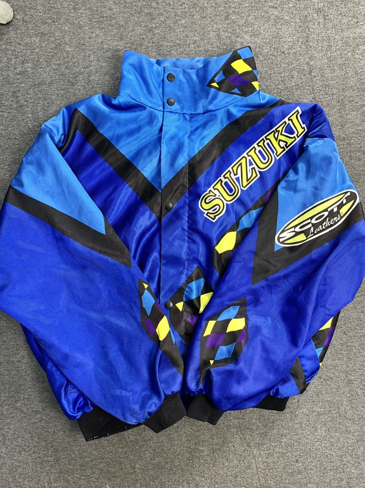 Vintage vintage jacket Suzuki , racing y2k bombers moto racing | Grailed