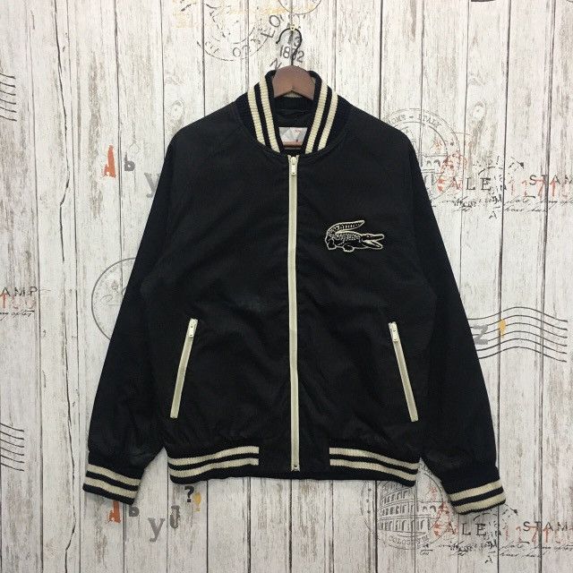 Lacoste 🔥LACOSTE LIVE!! Jacket zipper big logo | Grailed
