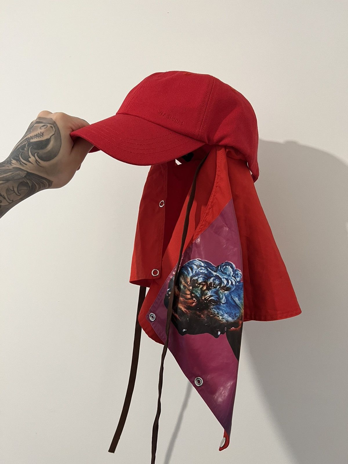 Raf Simons Raf simons joy division new order atmosphere cap | Grailed