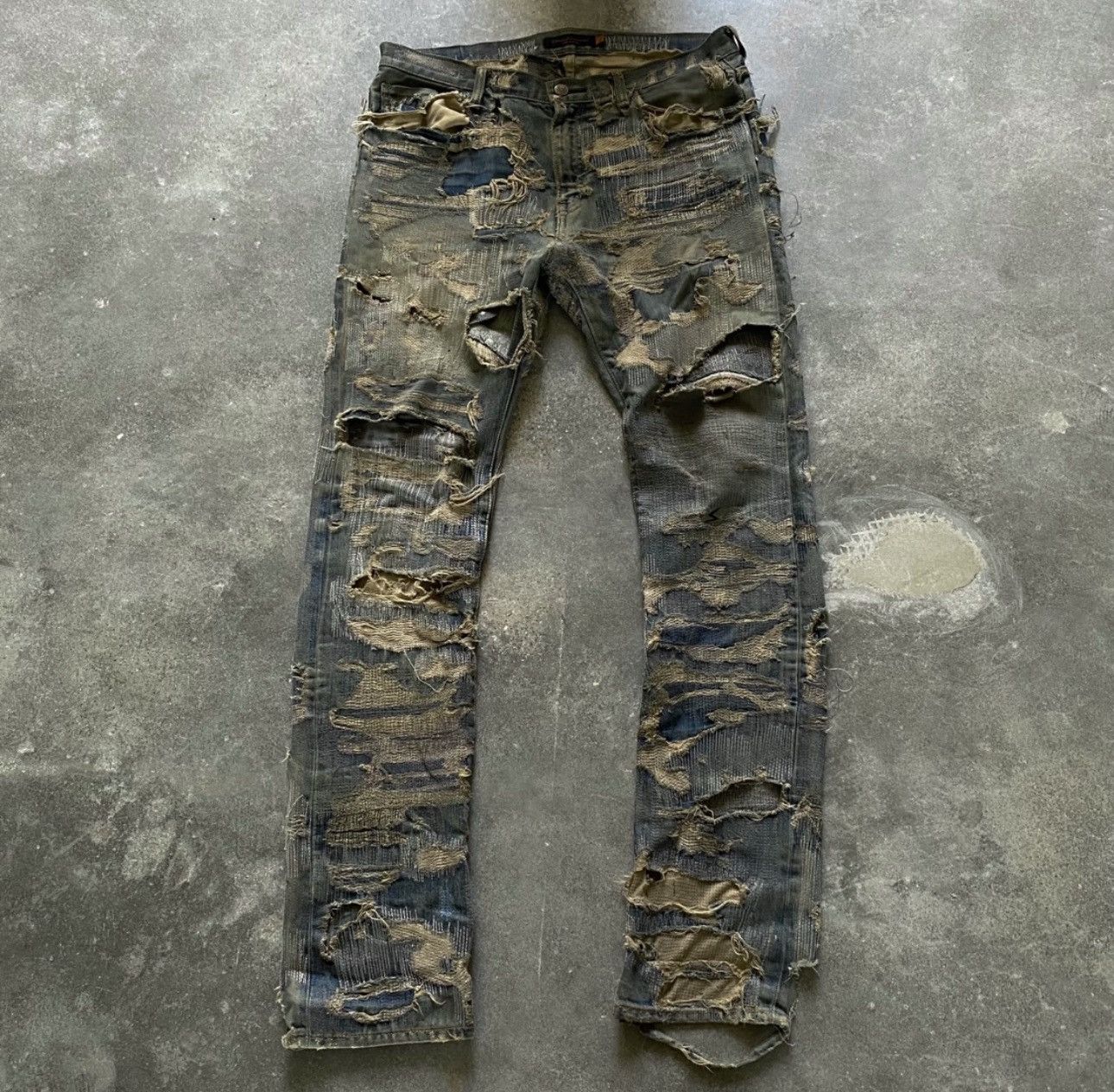 Undercover Undercover AW05 “Arts & Crafts” 85 denim | Grailed
