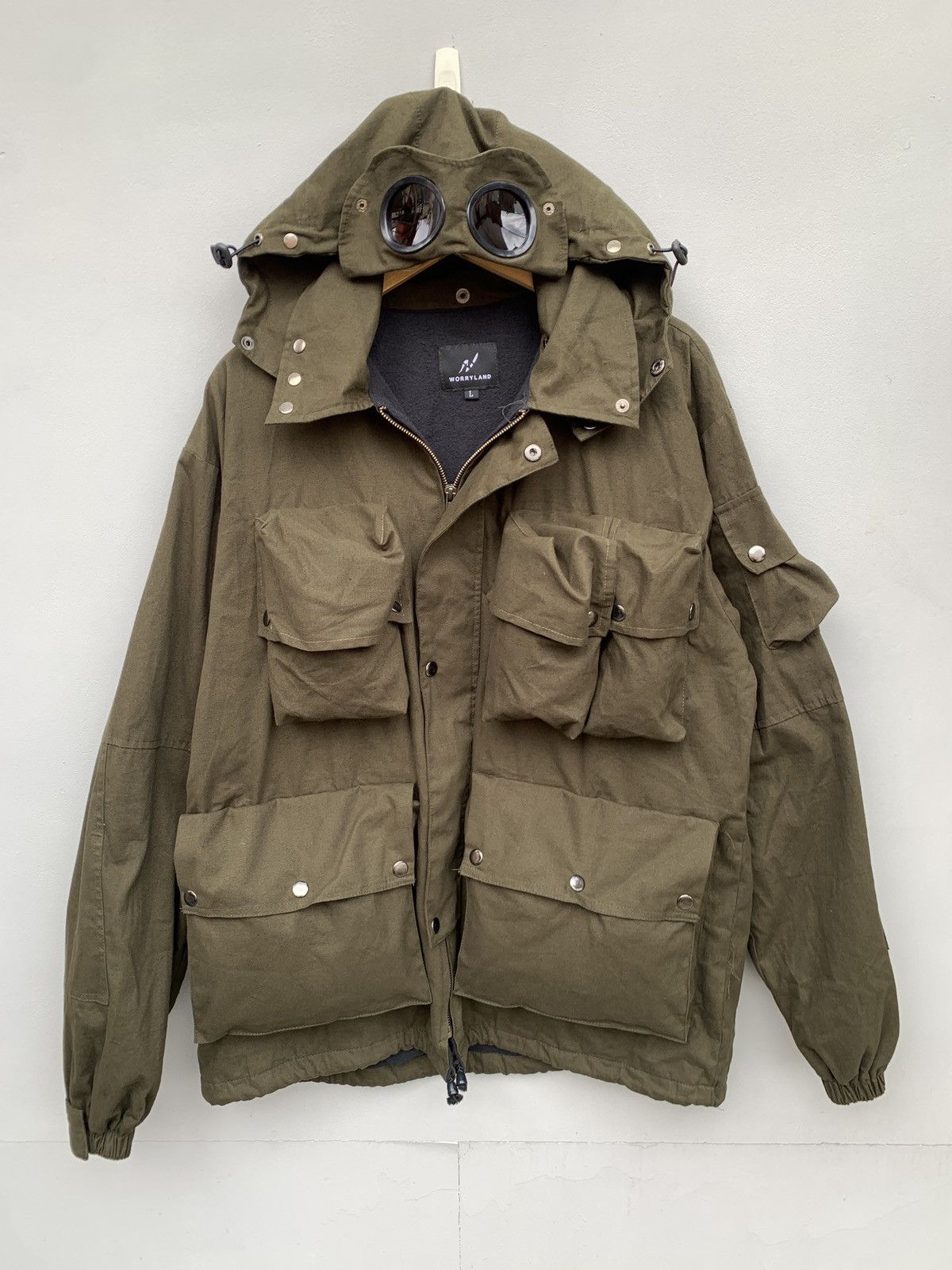 Japanese Brand × Vintage Goggle Jacket by Worryland Look Like CP ...