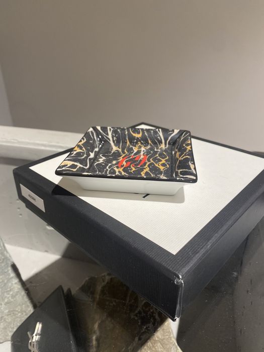 Gucci Gucci Marble Effect GG Logo Tray | Grailed