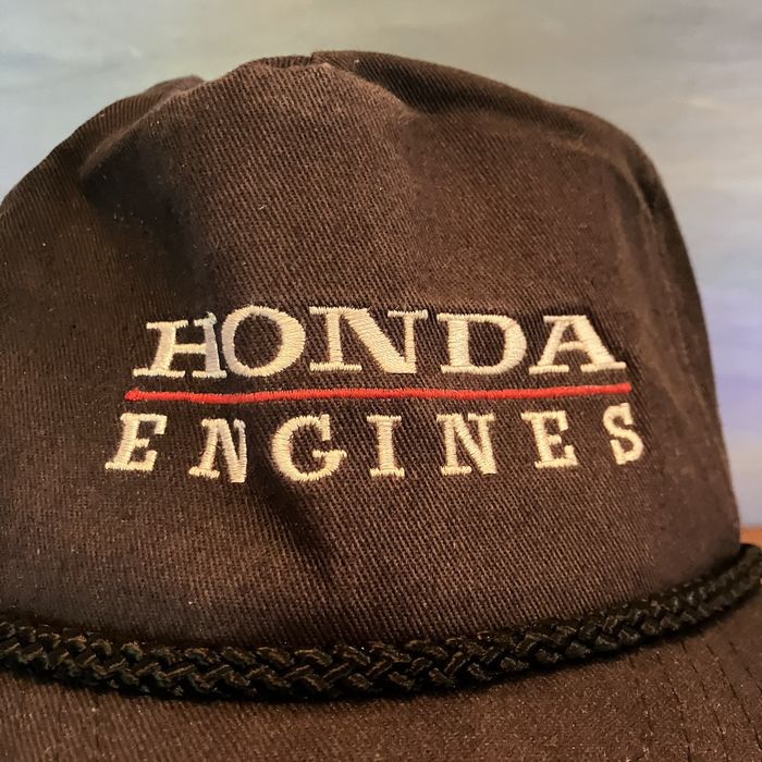Vintage Vintage Honda Engines Trucker Hat Sun Faded Snapback Cap | Grailed