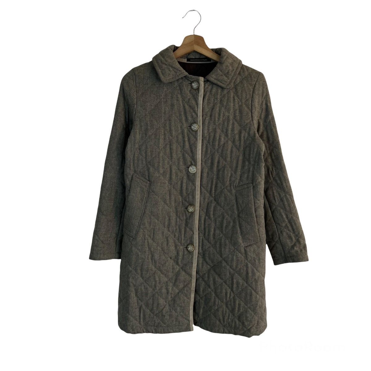 Mackintosh VINTAGE QUILTED LONG JACKET MACKINTOSH MADE IN SCOTLAND ...