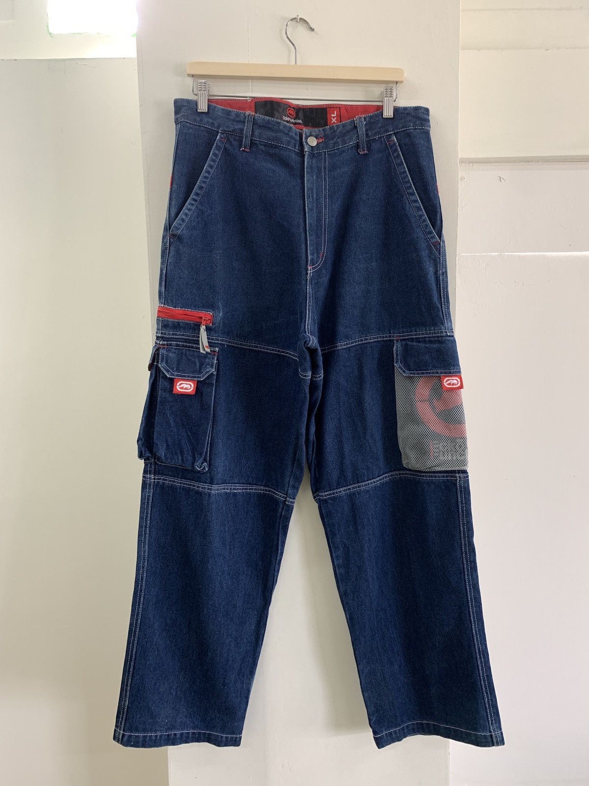 Ecko Unltd. × Streetwear × Vintage Rare Ecko Denim Multipocket Cargo ...