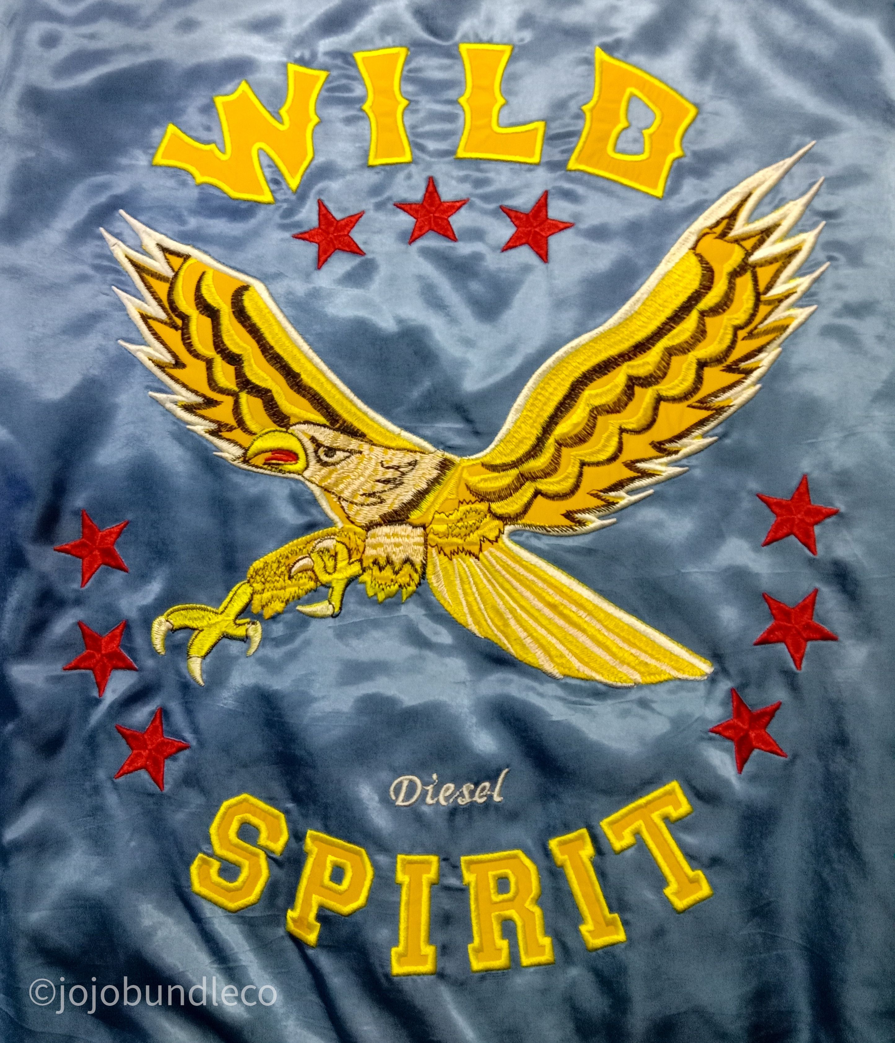 Diesel Reversible Diesel wild spirit eagle jacket | Grailed