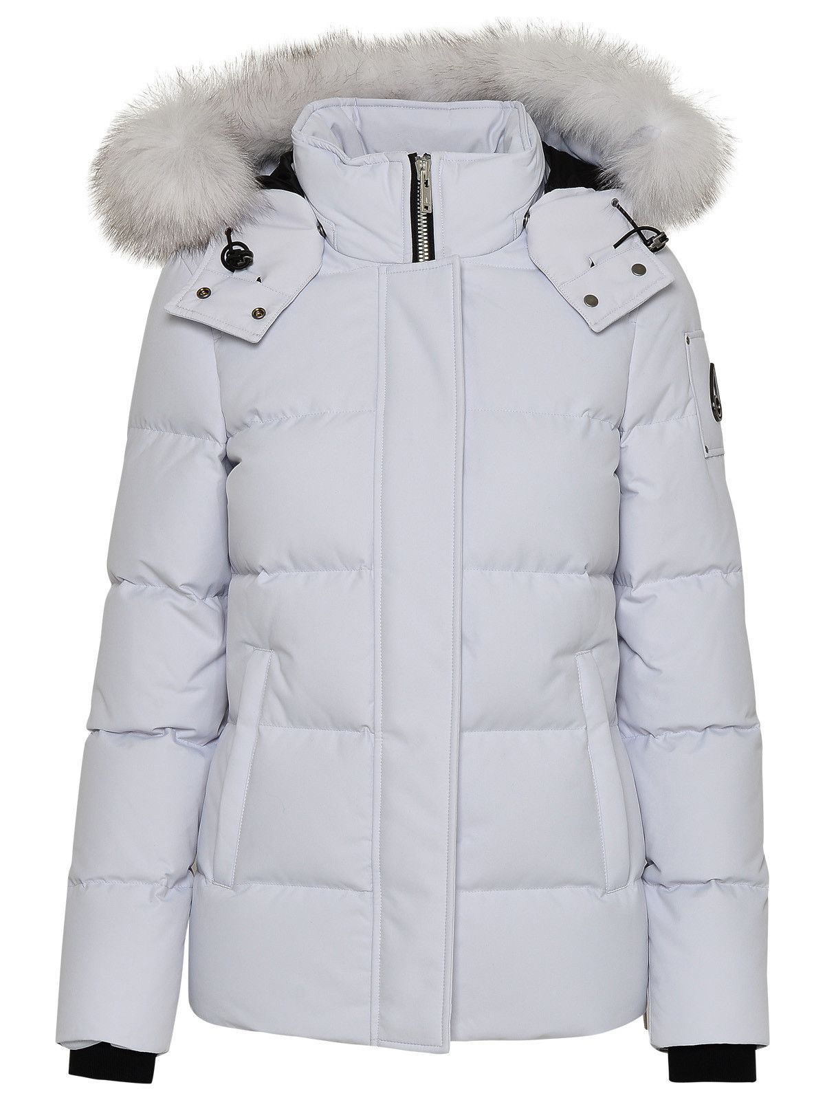 Moose Knuckles White Nylon 3Q Down Jacket | Grailed
