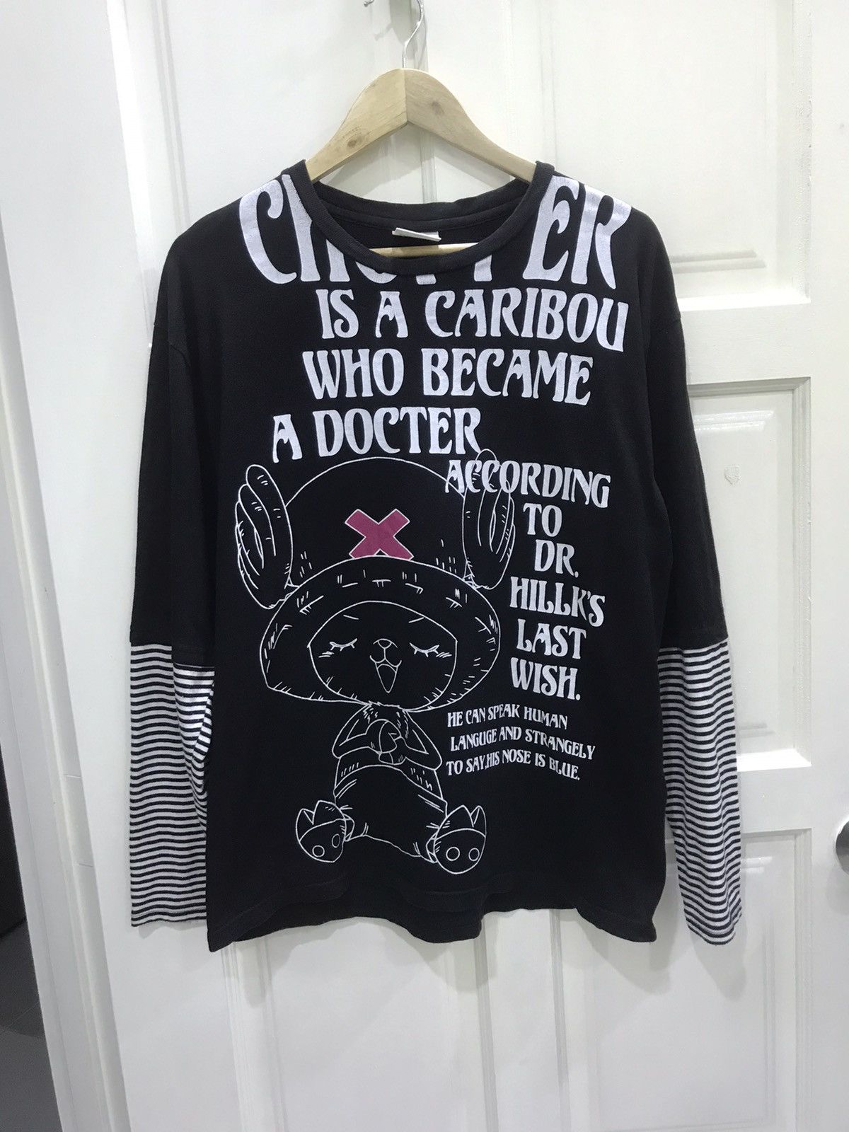One Piece One piece Tony Chopper Punk Style L/Sleeve Tshirt | Grailed