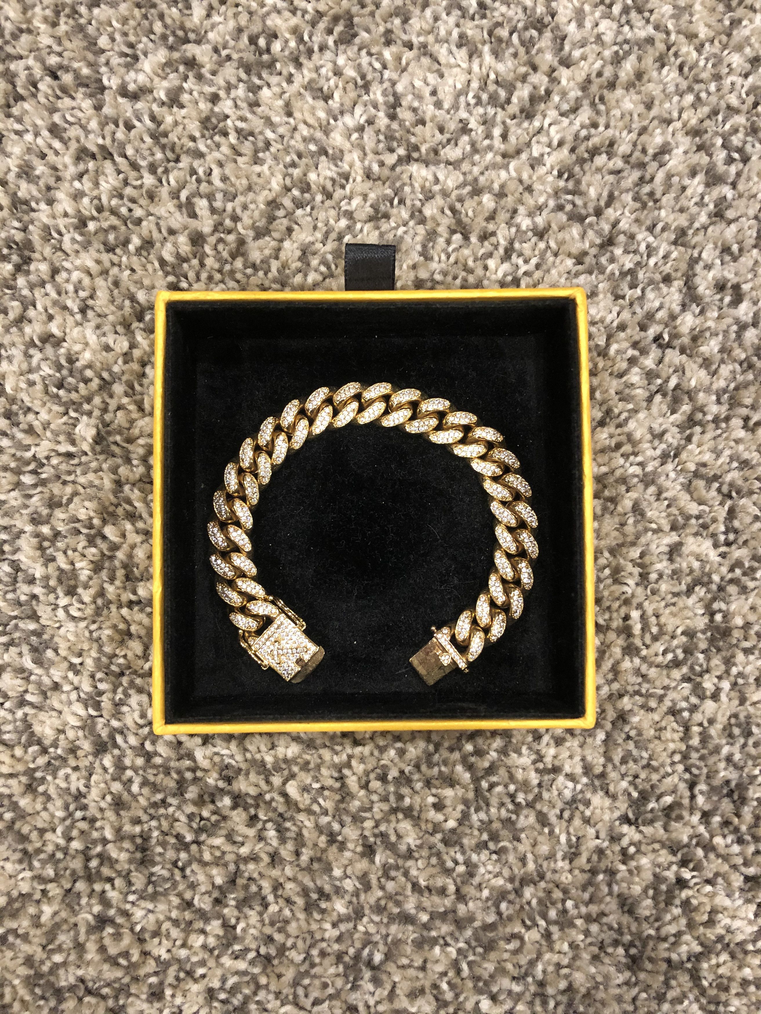 Jewelry GLD cuban link bracelet | Grailed
