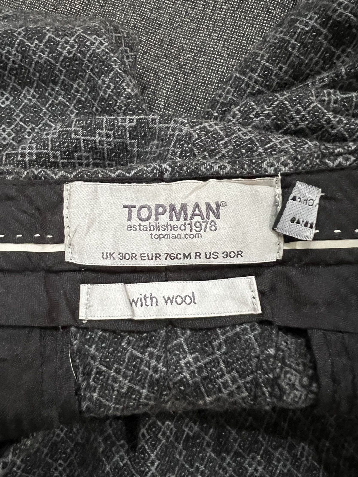 Topman Top man Wool Skinny Pant | Grailed