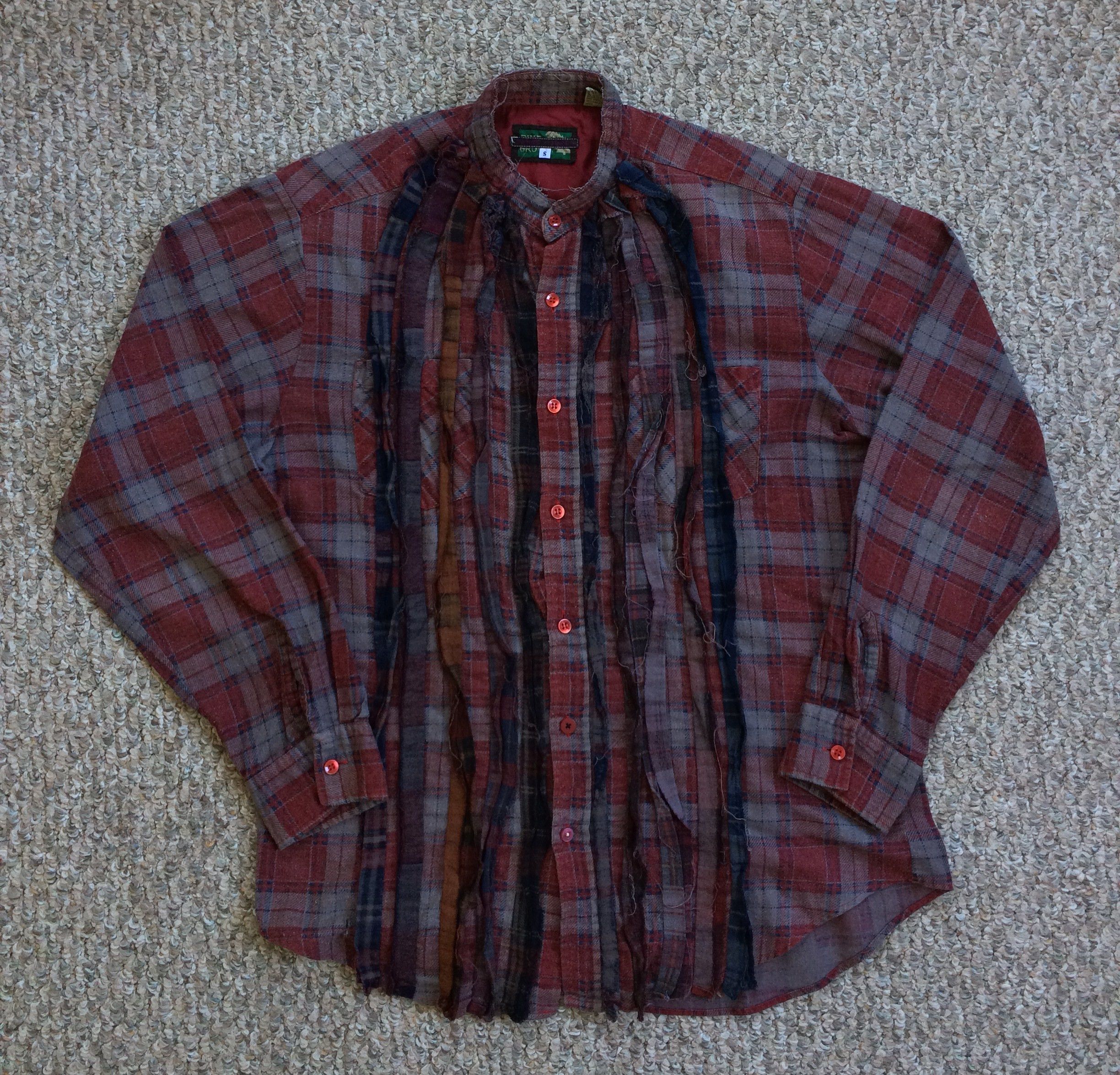 Needles Rebuild by Needles Ribbon Cut Flannel | Grailed