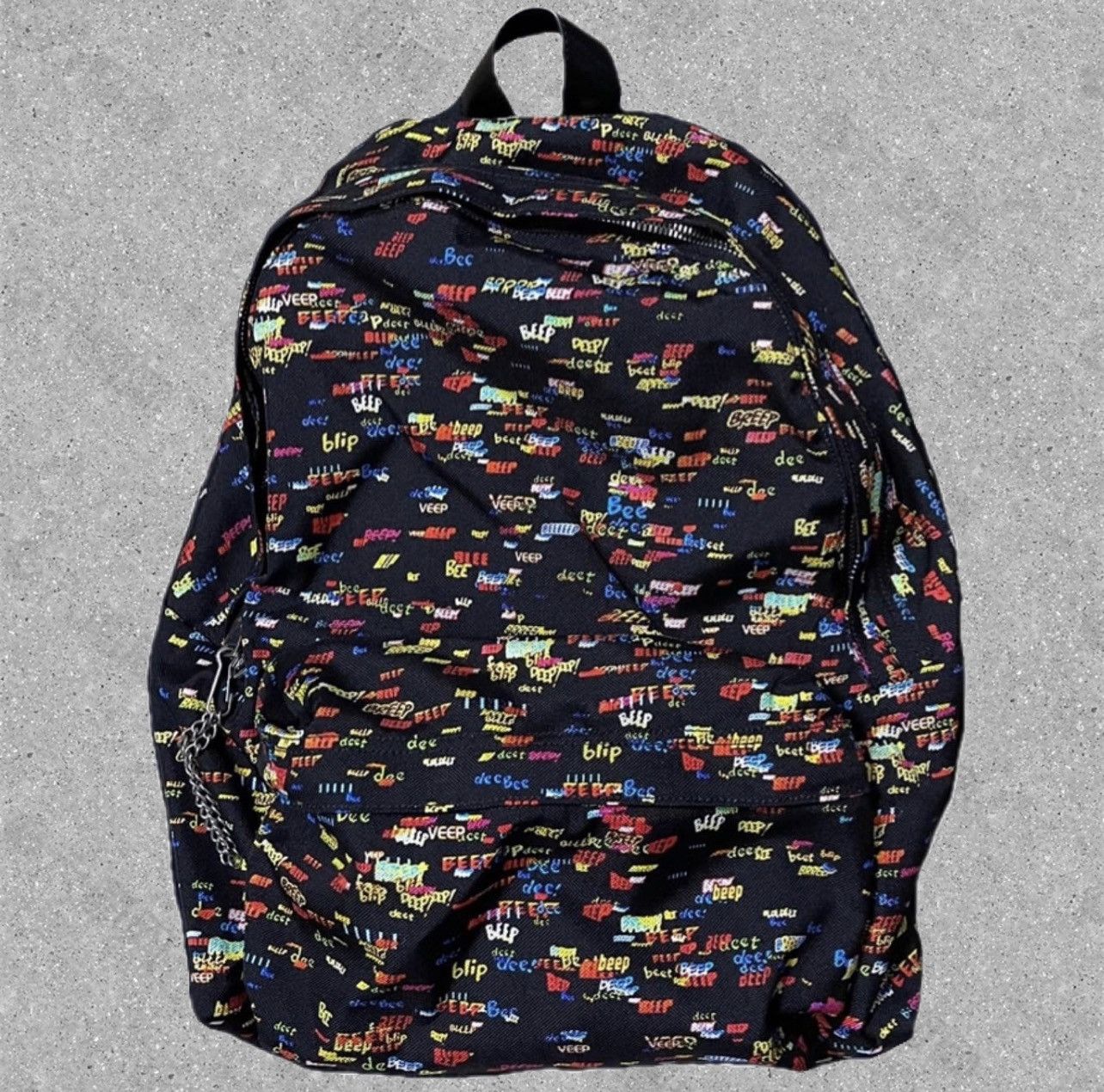 Celine CELINE BY HEDI SLIMANE “SS19 NYLON “BEEP” PRINTED BACKPACK ...