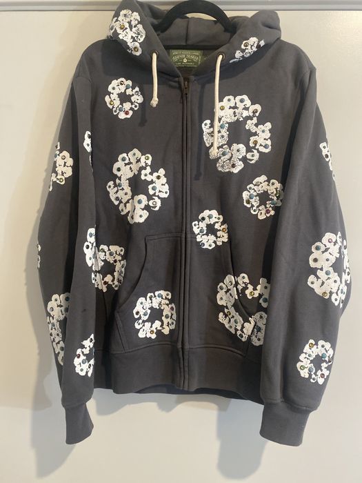 Denim Tears Denim Tears Rhinestones Zip Up Grailed
