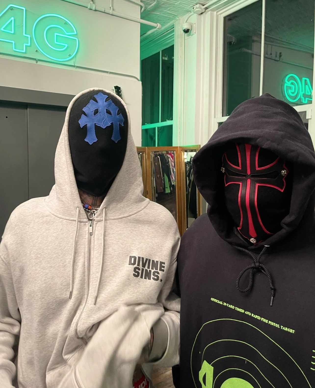 Chrome Hearts Chrome Hearts 1/10 HUGE Cross Mask / Hat NEW 4Gseller ...