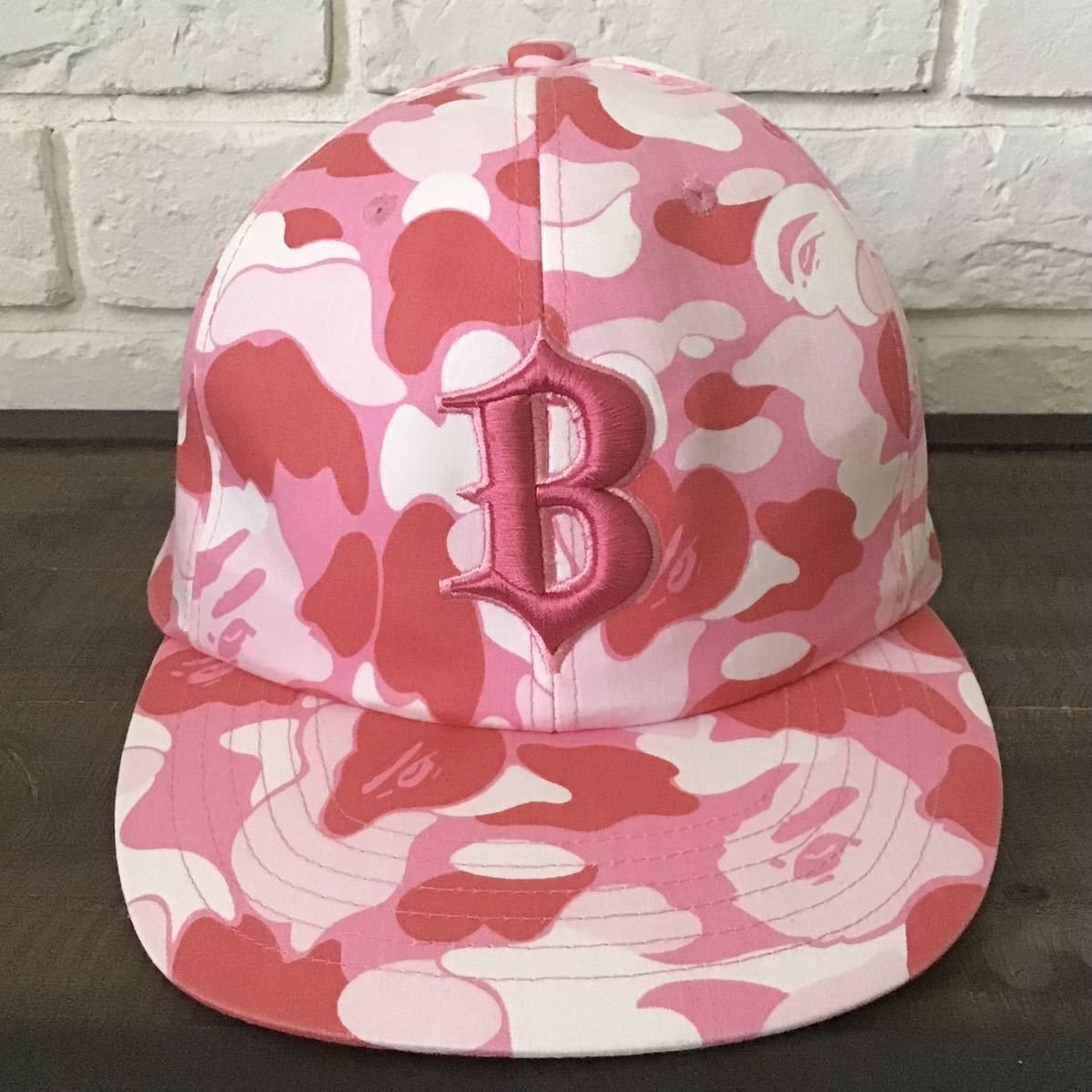 Bape × Nigo BAPE ABC camo pink cap a bathing ape cap NIGO | Grailed