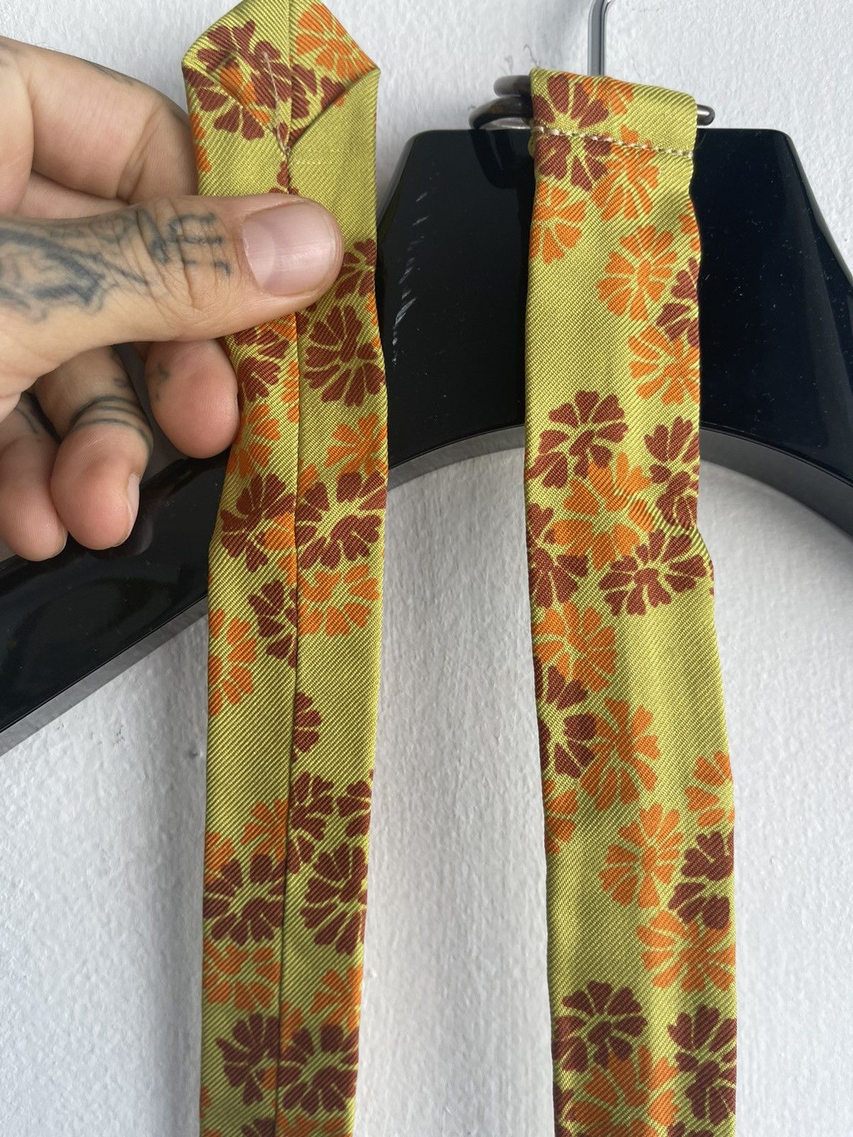 Saint Laurent Paris SLP SS16 SURF SOUND 100% Silk One Size All BELT ...