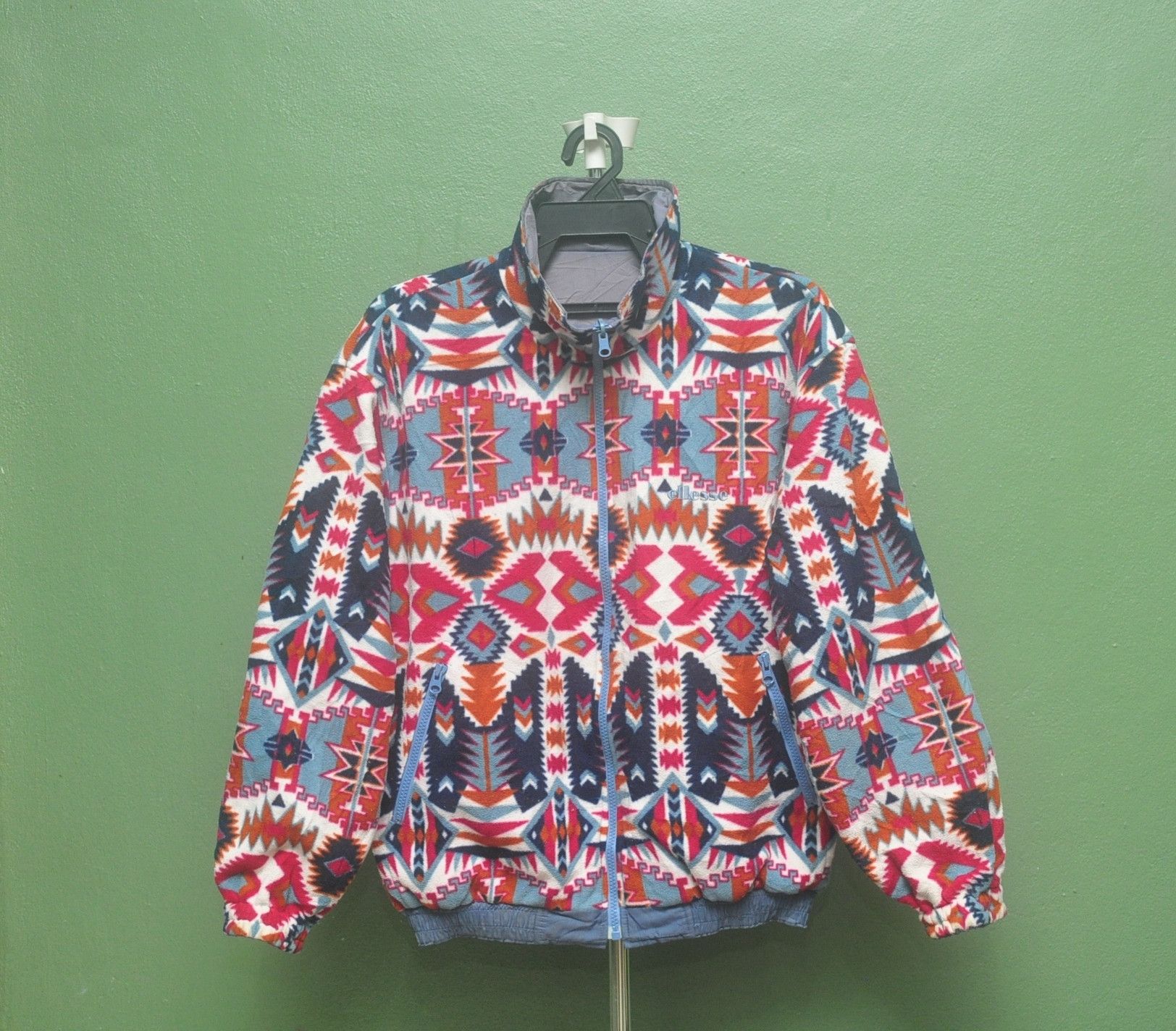 Ellesse × Vintage VERY RARE 90s ELLESSE MULTI BLOCK COLOR JACKET TRAVIS ...