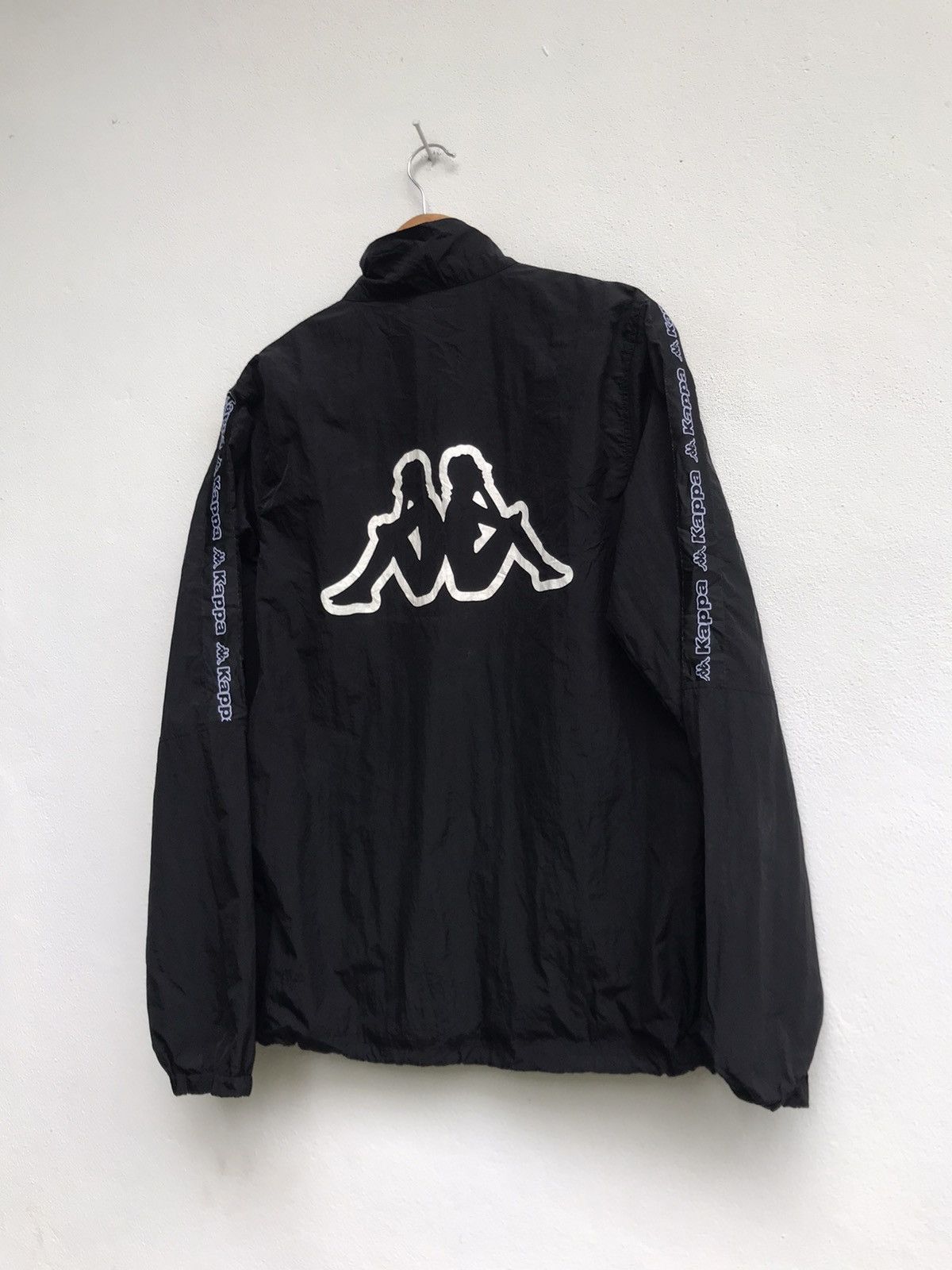 Kappa Big Back Logo Side Tape Nylon Jacket | Grailed