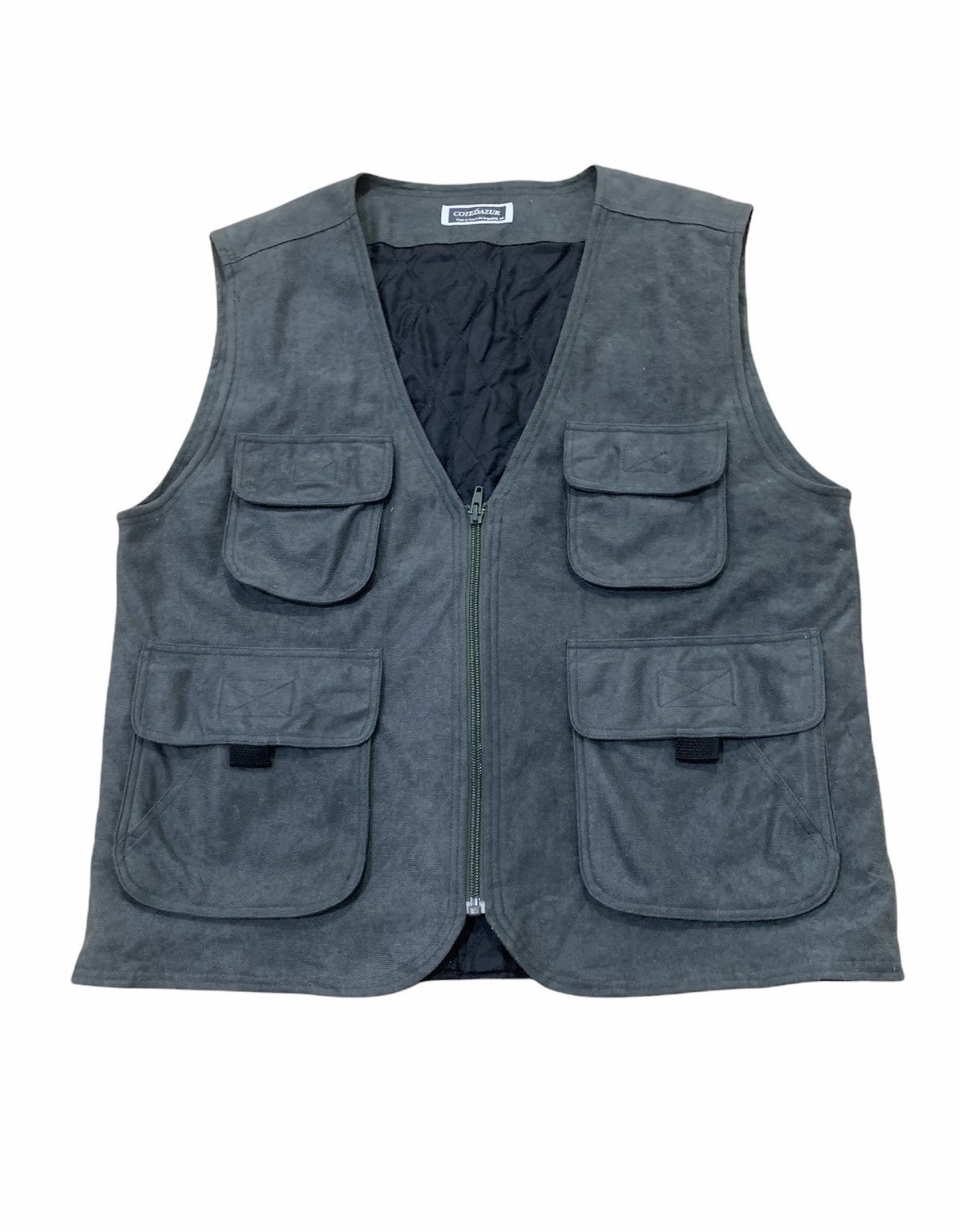 Japanese Brand × Tracey Vest × Utility Pro Wear COTEDAZUR Multipocket ...