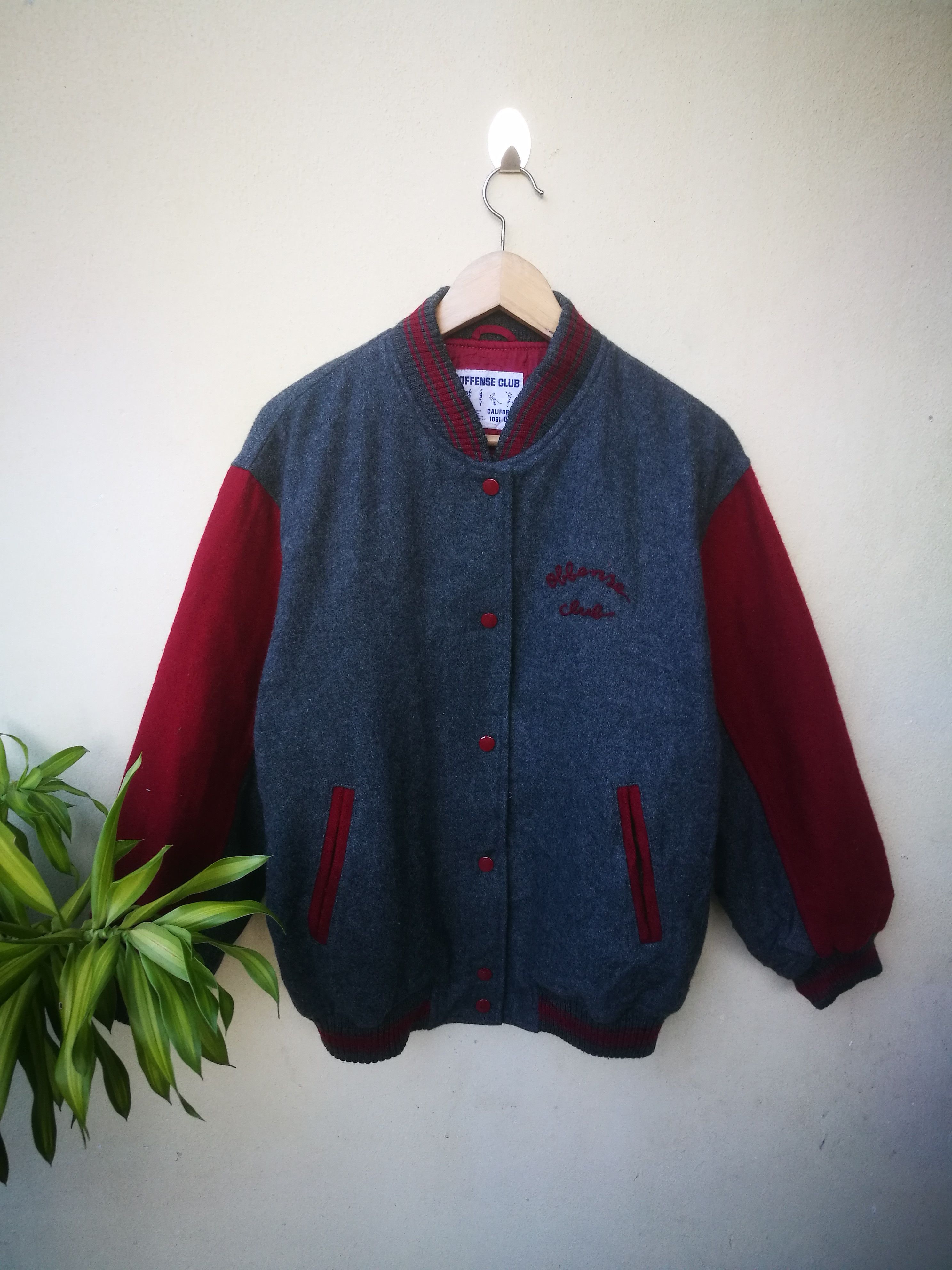 Oldvarsity/Stadium × Varsity Jacket Troy Bros Varsity Stadium Jacket ...