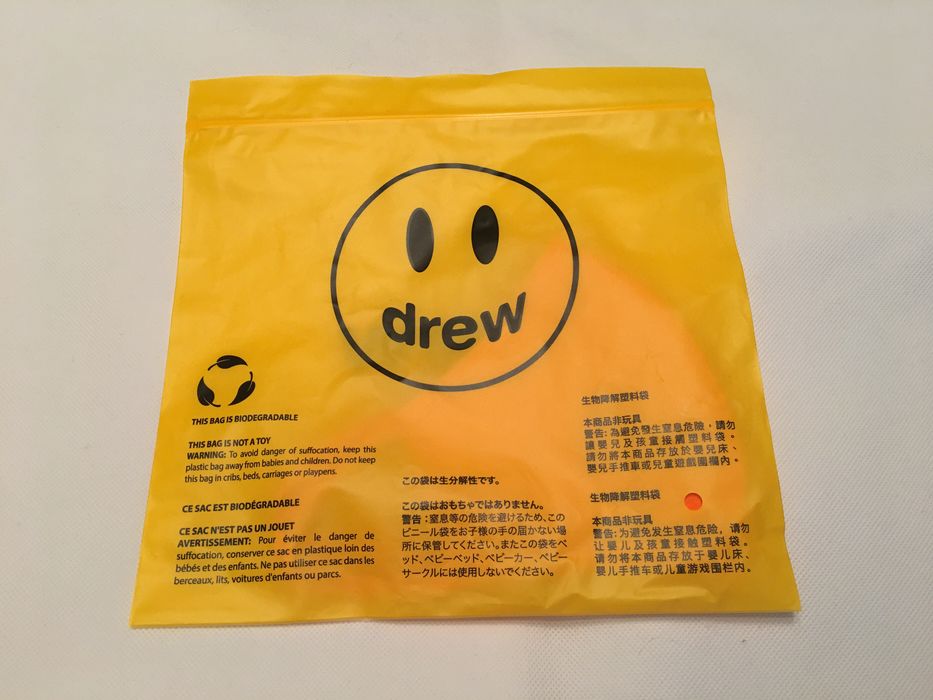 Justin Bieber Drew House Secret Face Mask Orange S/M | Grailed