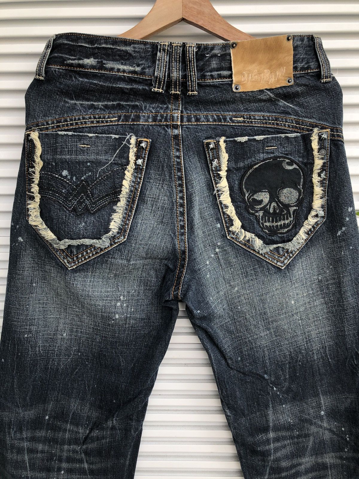 Japanese Brand Osaka Big Train Devil Skulls Denim / Goa Tornado Mart ...