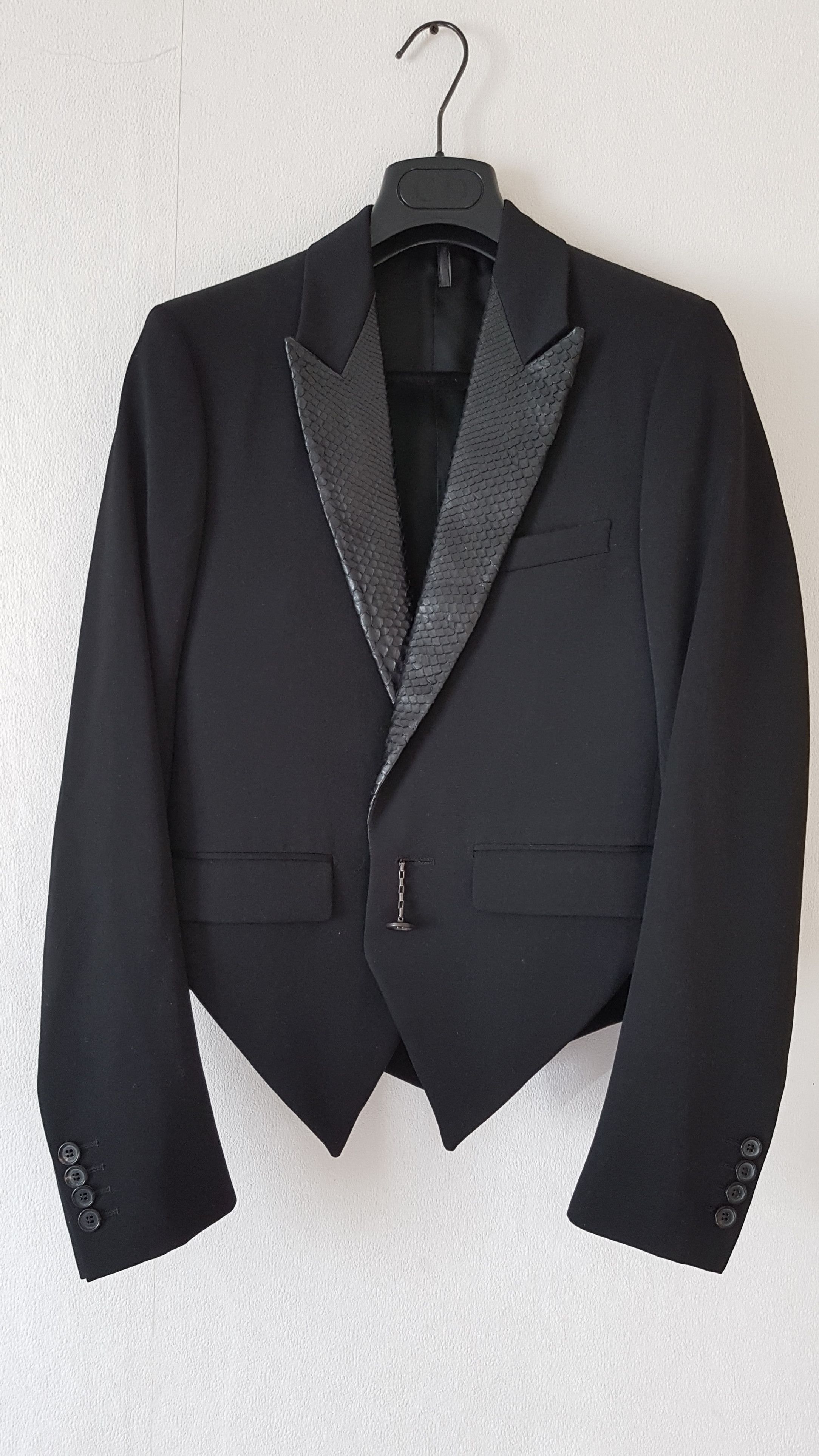 Dior Dior HOMME SS04 Python Lapel Jacket | Grailed