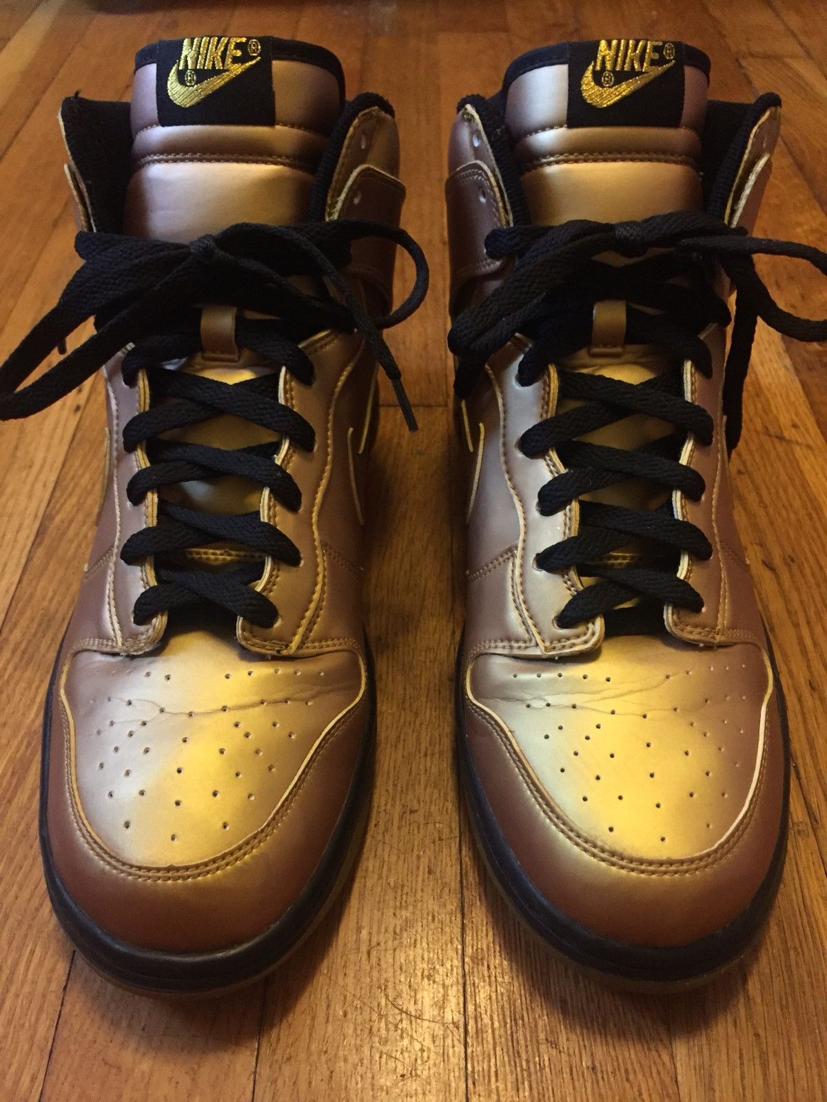 Nike Olympic Gold dunks | Grailed