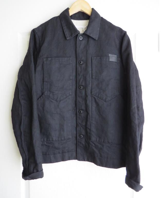 Mastercraft Union Washi Paper Denim Jacket Trucker Japanese Black ...