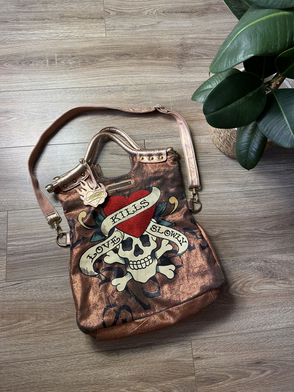 Vintage Vintage Ed hardy bag shoulder bag handbag y2k | Grailed