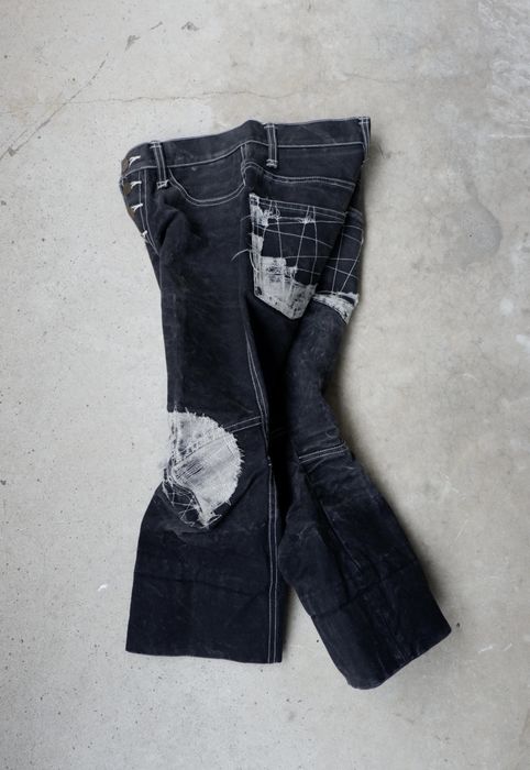 Christopher Nemeth Early 90’s Distressed Wash Denim | Grailed