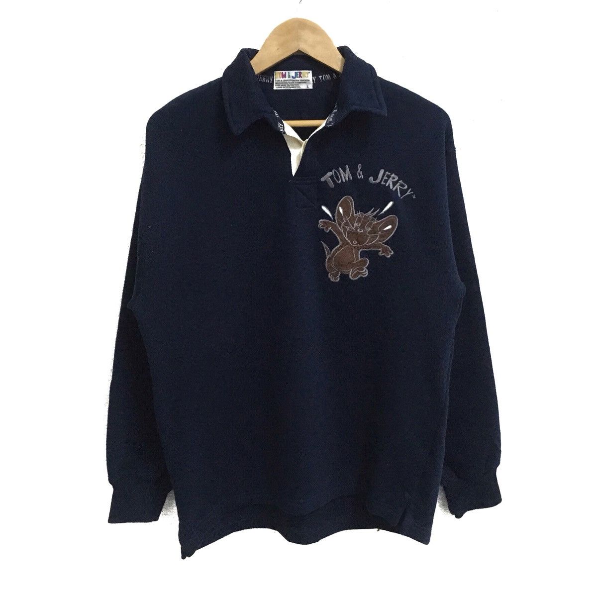 Cartoon Network × Disney VINTAGE TOM AND JERRY CARTOON POLOS LONG ...