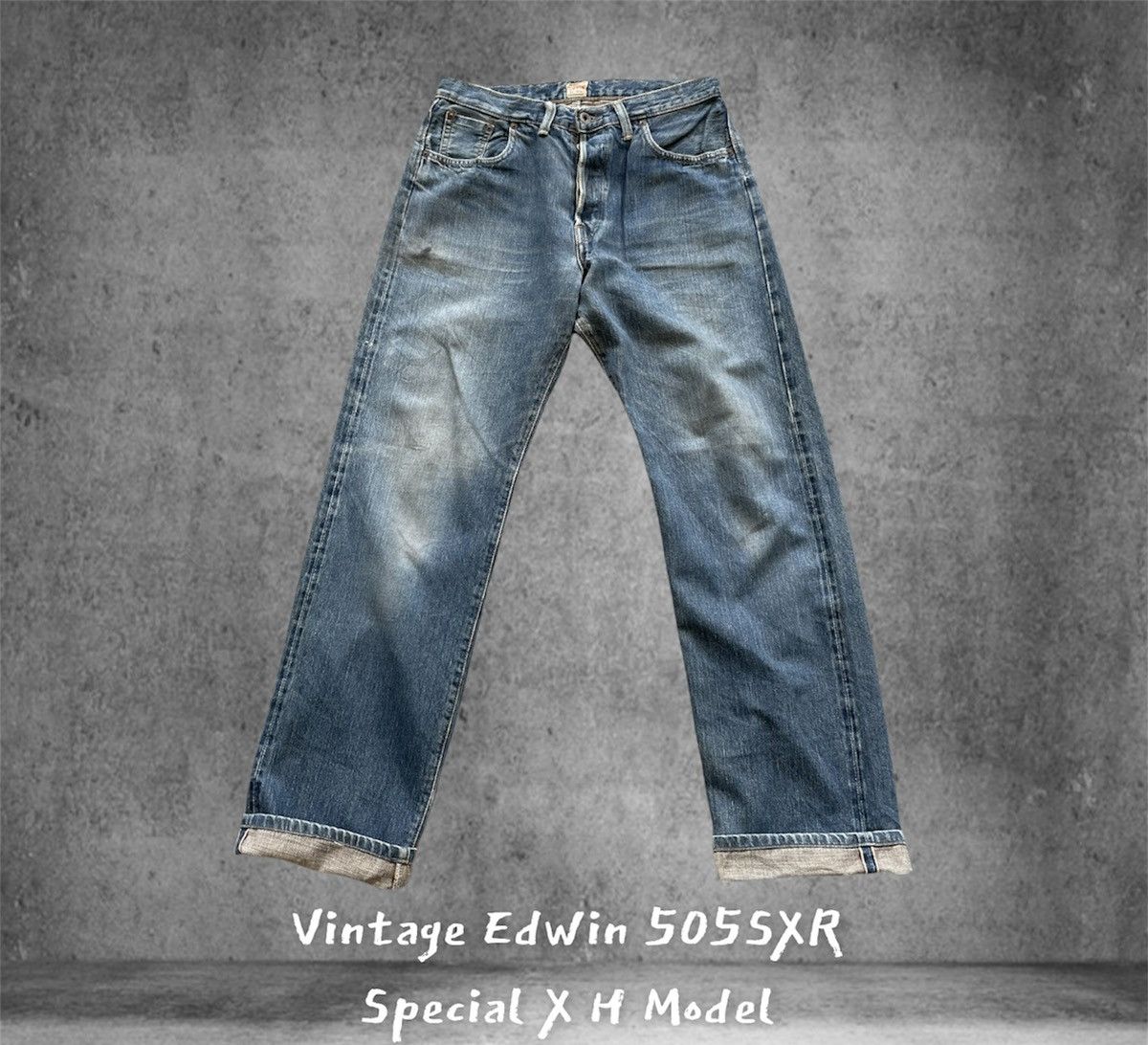 Edwin Vintage Edwin 505SXR Special XH Model Selvedge Denim | Grailed