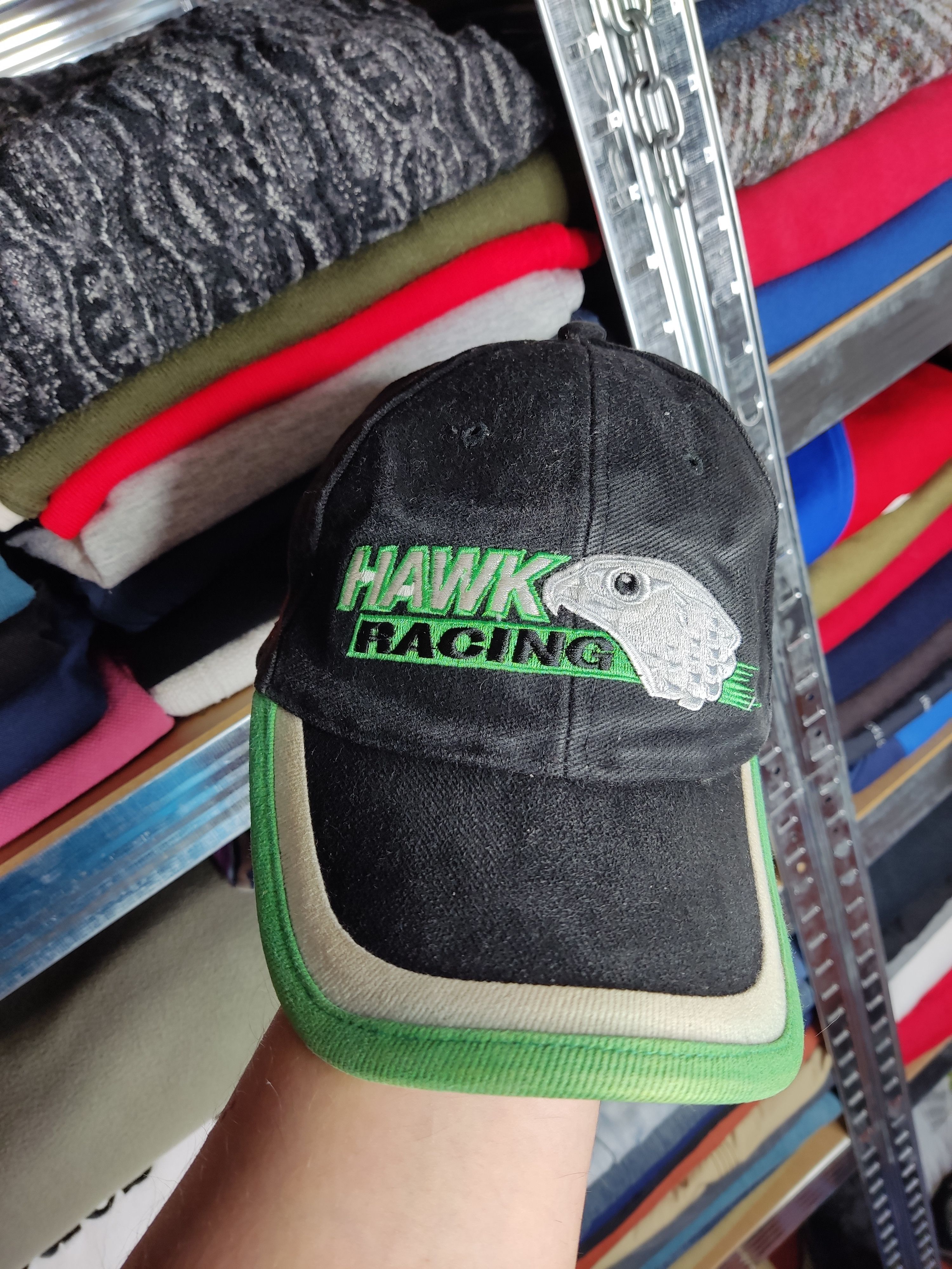 Hawk × Racing × Vintage TRASHED Hawk Racing British Superbike Team ...