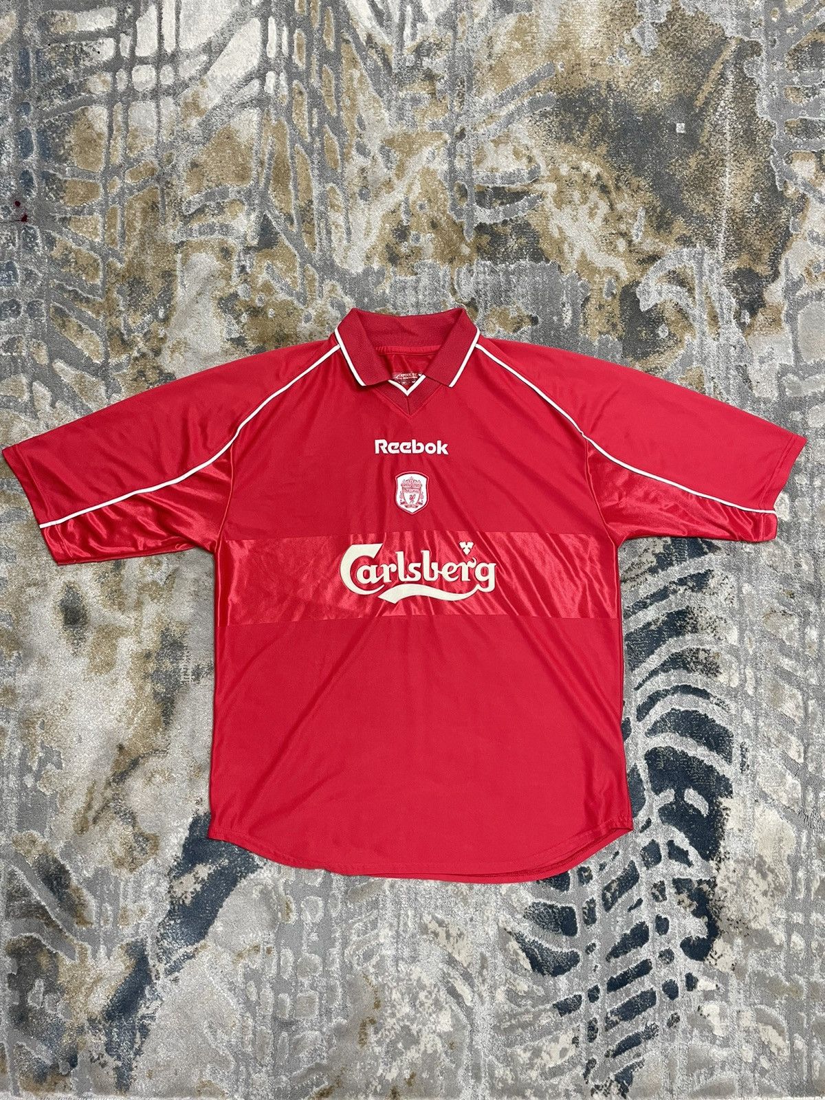 Reebok Vintage Liverpool 2001-02 Home soccer jersey | Grailed