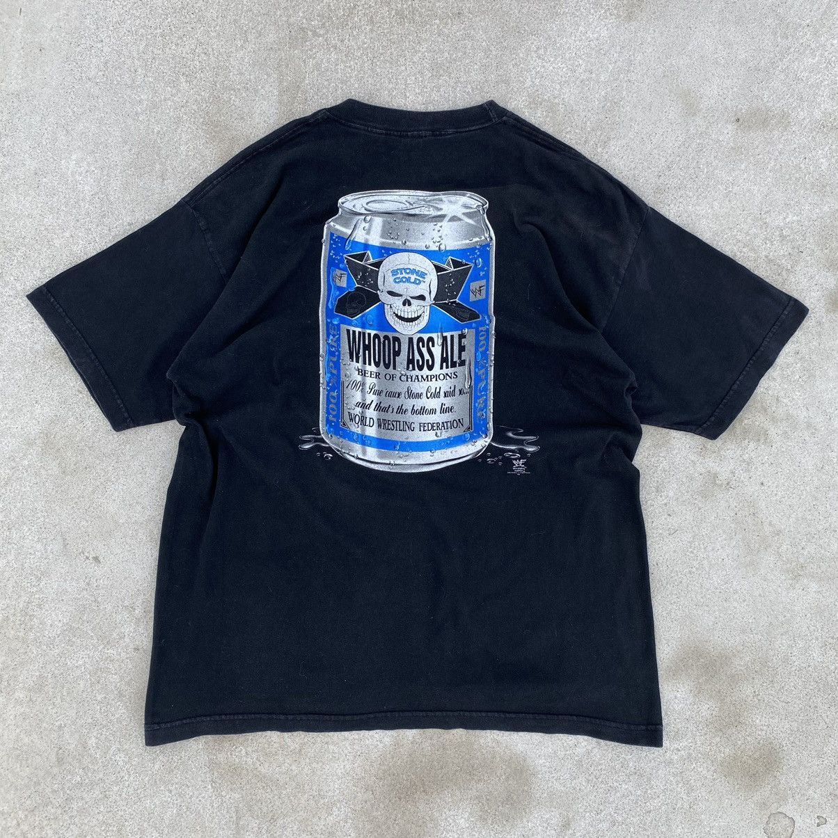 Vintage × Wwe × Wwf Vintage 1998 Stone Cold Beer Tee | Grailed