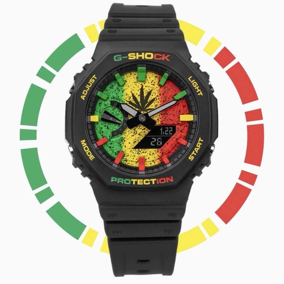 Casio × G Shock × Japanese Brand Casio GA-2100 CASIOAK 420 MARY JANE ...