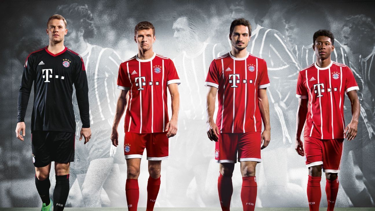 Adidas × Hype × Vintage 2017-2018 Bayern Munich GK Jersey - Manuel ...