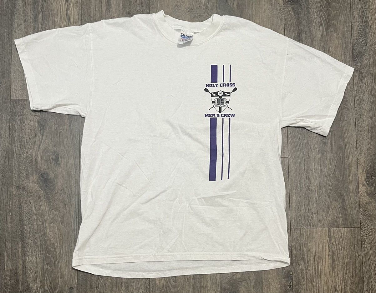 Vintage 💥FlashSale! Vintage Holy Cross Mens CREW Tee | Grailed