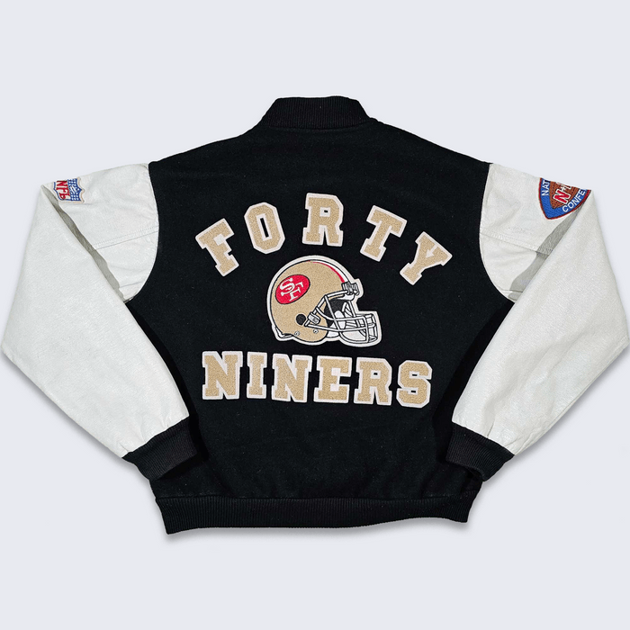 Vintage San Francisco 49ers Vintage 80s Chalk Line Varsity Jacket | Grailed