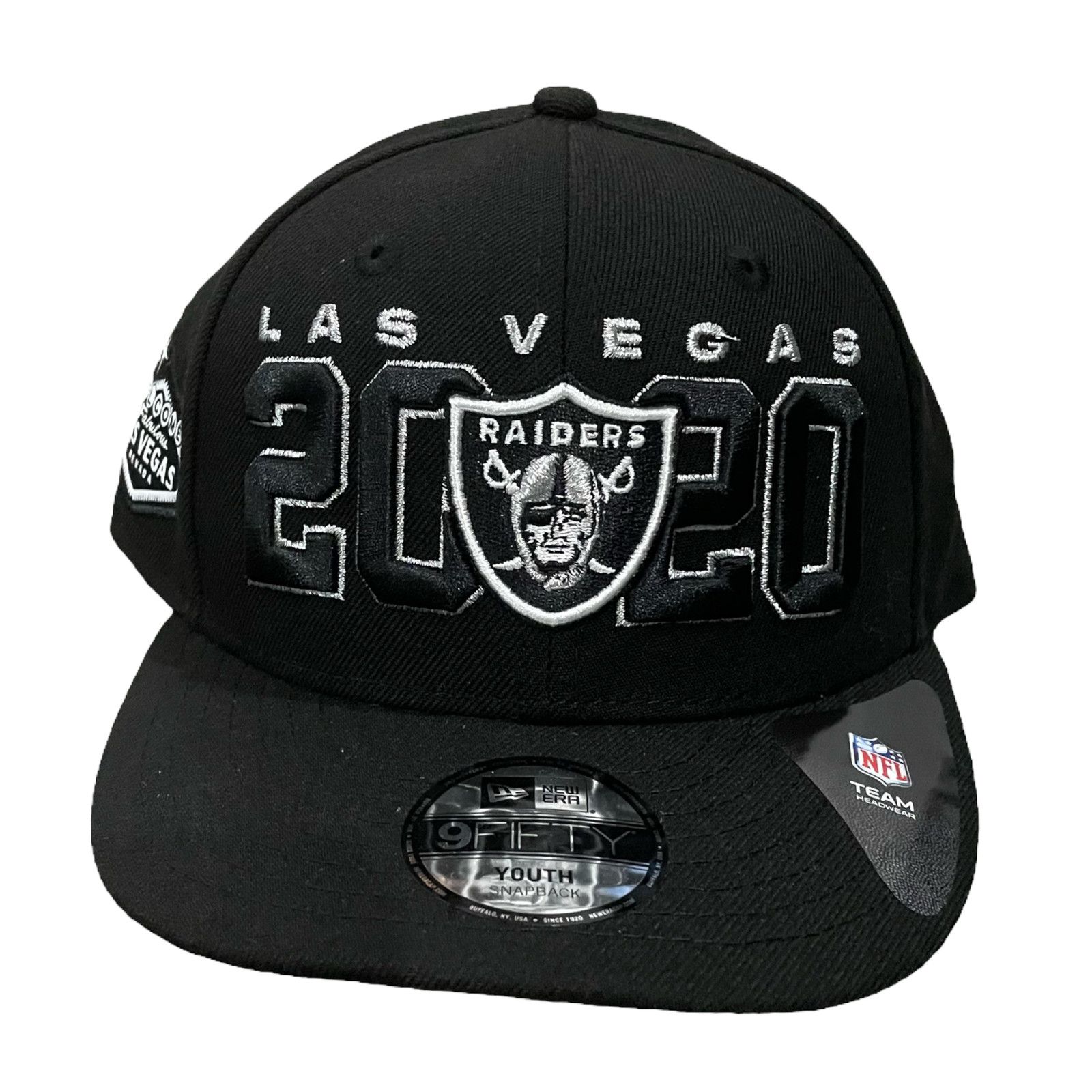 New Era New era Youth Las Vegas Raiders Snapback hat | Grailed