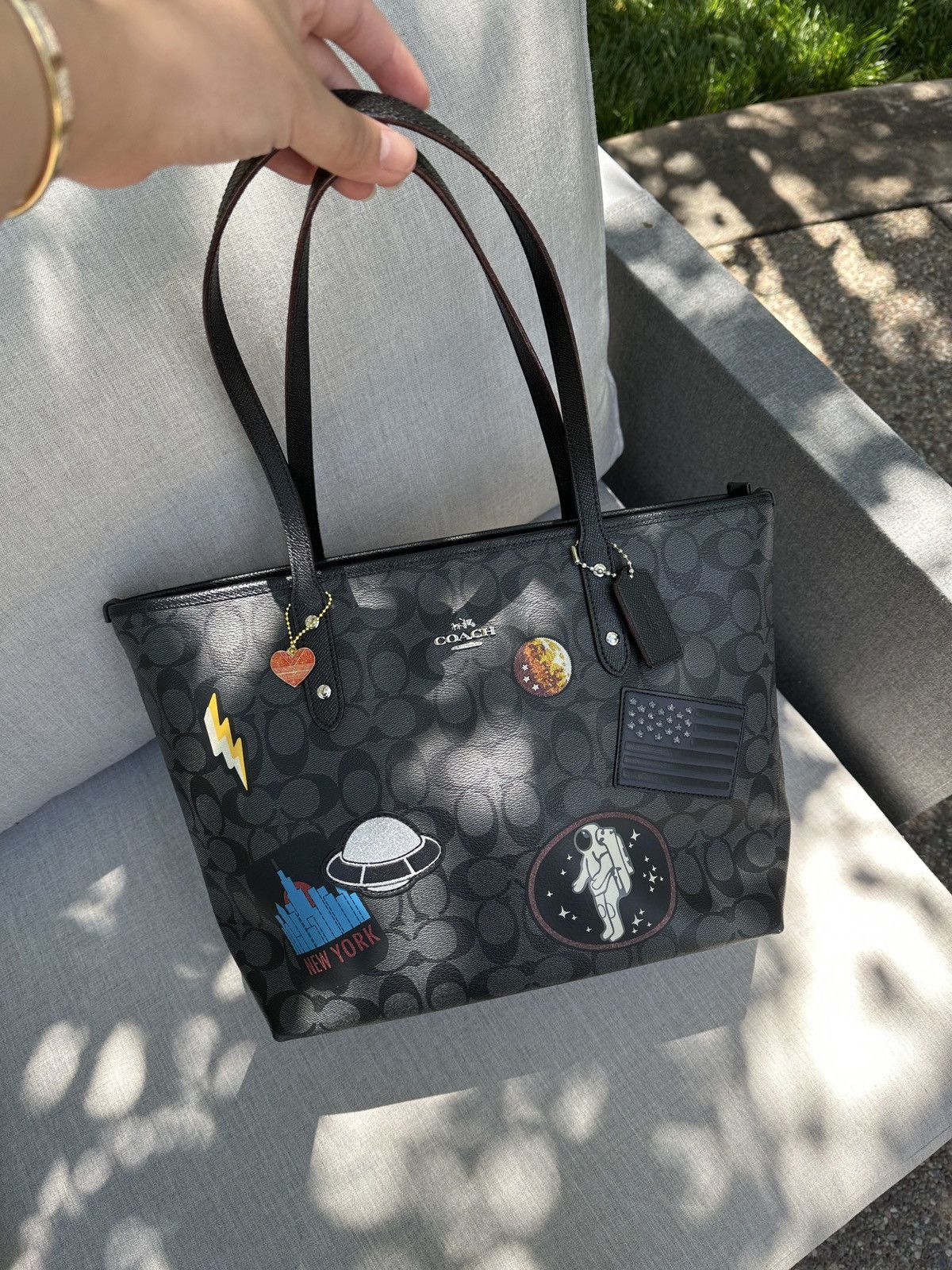 Coach Coach City Zip Tote x NASA | Grailed