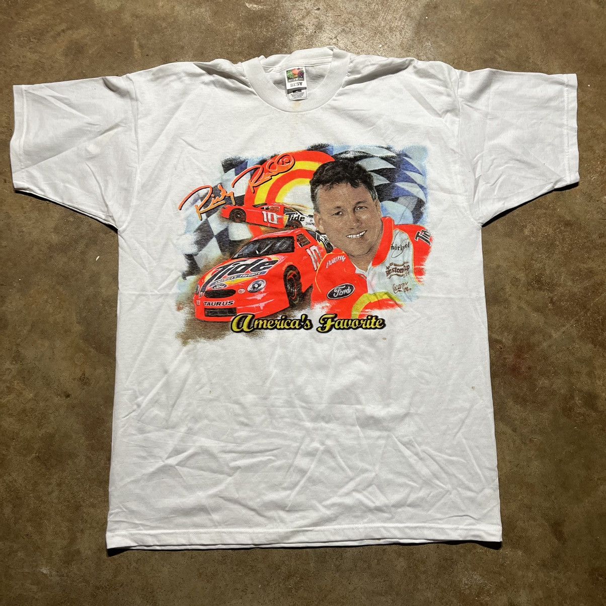Vintage Vintage 90s Ricky Rudd Tide Nascar Racing Shirt | Grailed