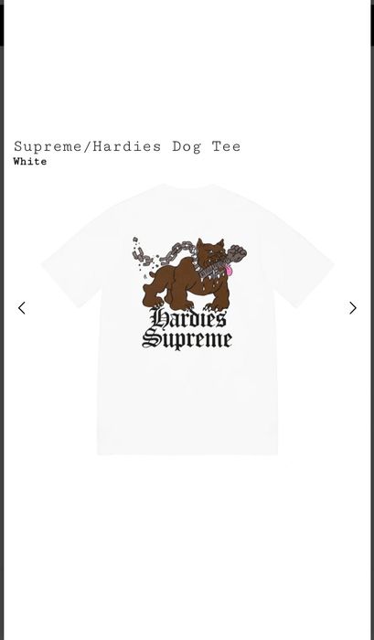 Supreme Hardies/Supreme Dog Tee | Grailed