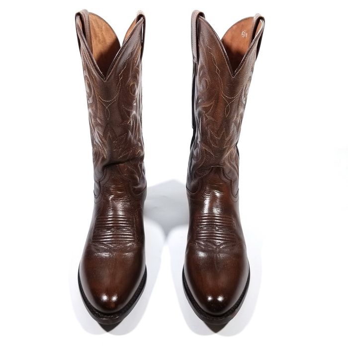 Dan Post Western Boot Dan Post 2111 Milwaukee Tan Leather Cowboy ...