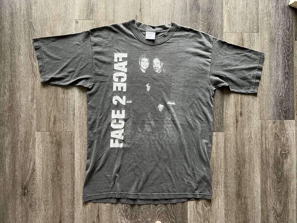 Band Tees × Straight Faded × Vintage Vintage 90s Face to face Elton ...