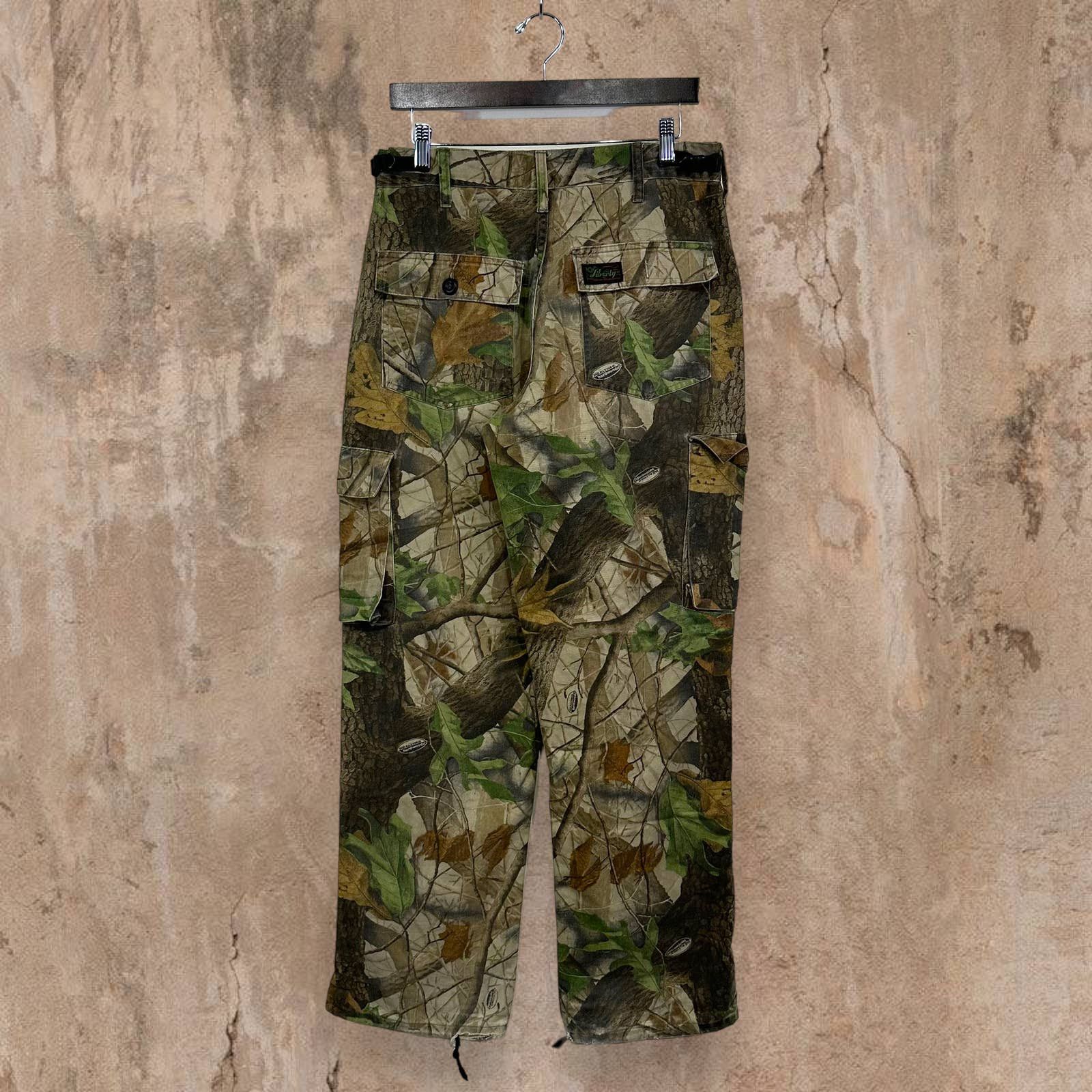 Vintage Vintage Real Tree Hunting Camo Tactical Baggy Fit Cargos 90s ...