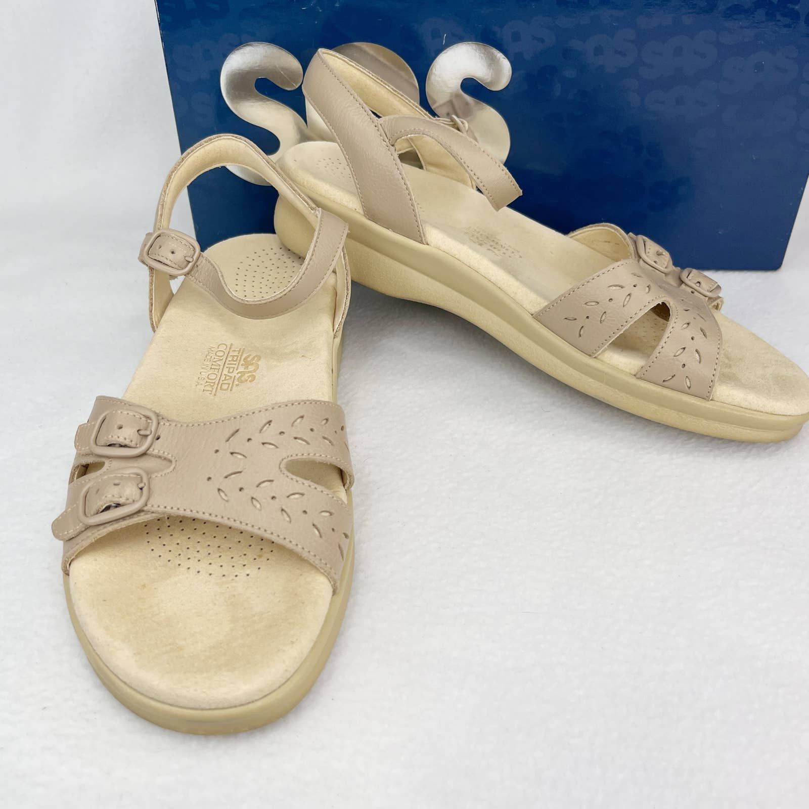 Other SAS Sandals Duo Quarter Strap Natural 8M Beige | Grailed