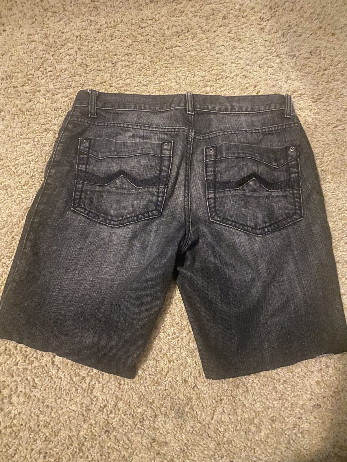 Vintage Crazy Affliction style y2k grunge jorts | Grailed